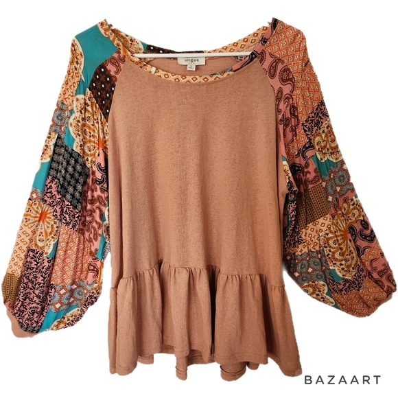 Umgee | Tops | Umgee Boho Top | Poshmark